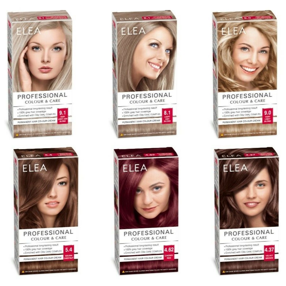 Elea Professional Colour & Care Hiusväri / 123ml - Taloustalo